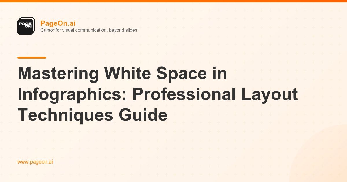 Mastering White Space in Infographics: Professional Layout Techniques Guide