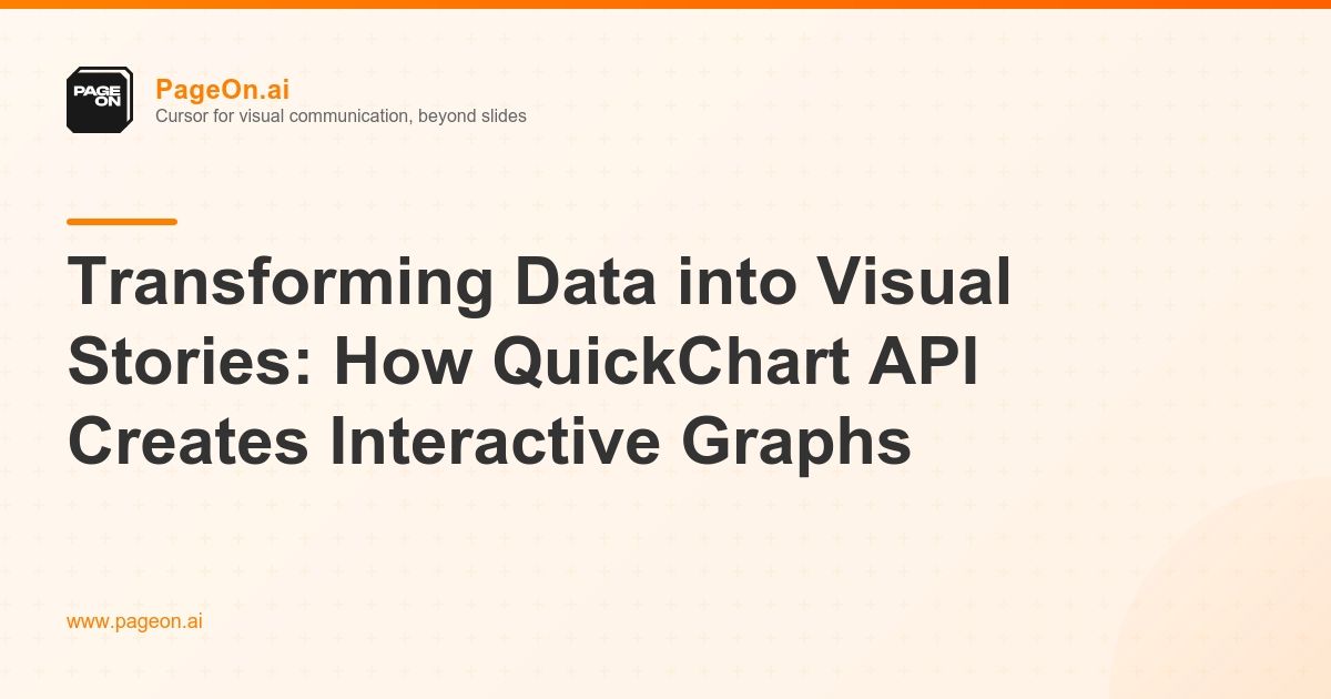 Transforming Data into Visual Stories: How QuickChart API Creates ...
