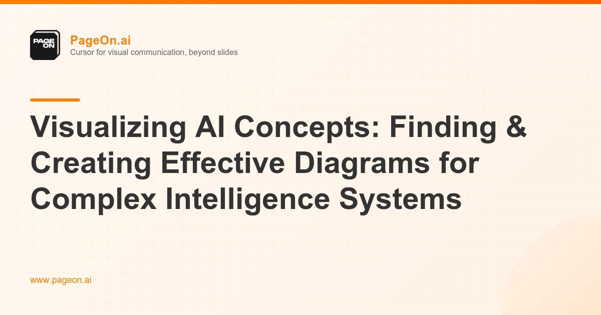 Visualizing AI Concepts: Finding & Creating Effective Diagrams for Complex Intelligence Systems